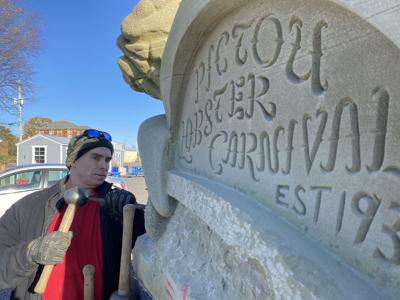 Chipping away at stone: Pictou County artist continues sculpture 13 ...