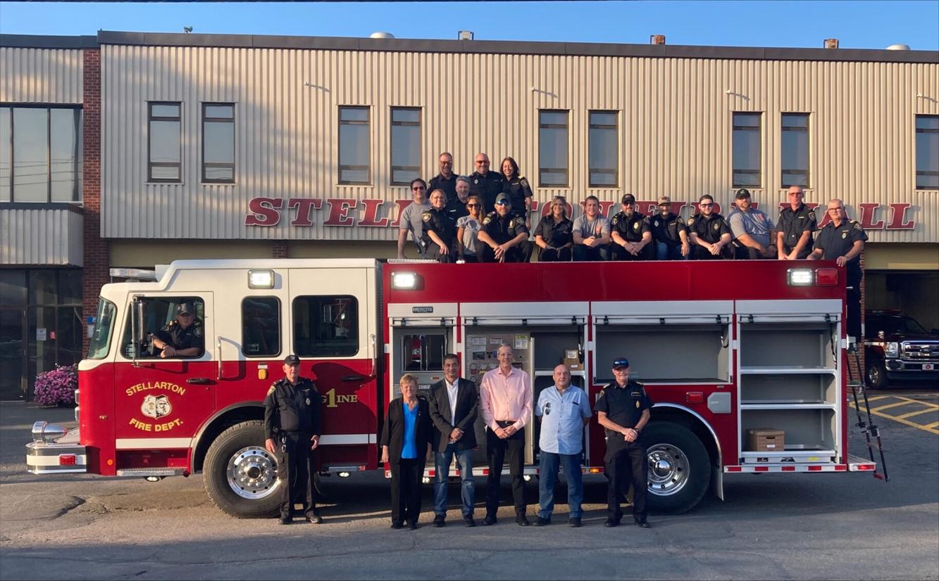 Stellarton firefighters add new rig to fleet | Community ...