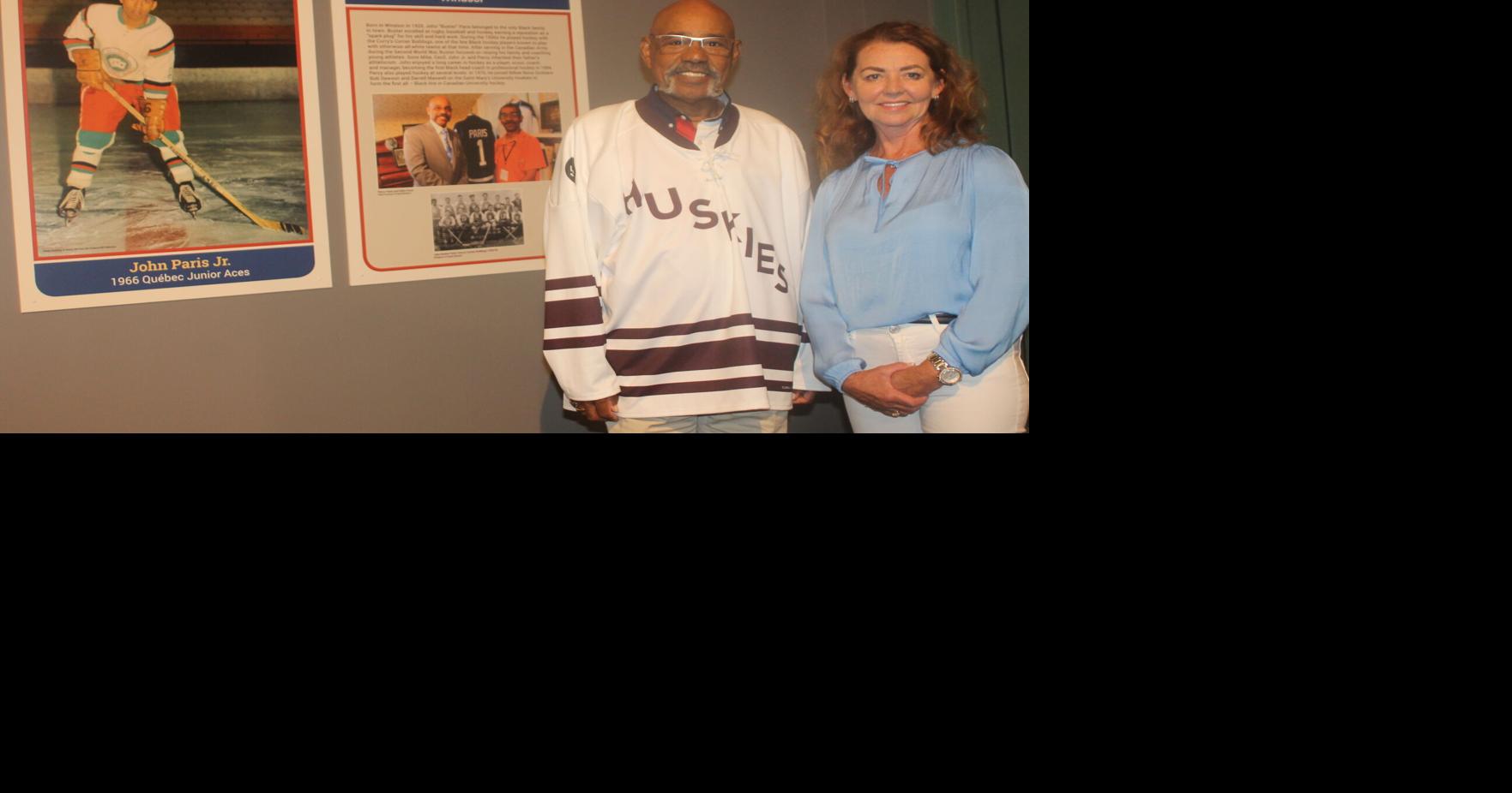 MOI hockey exhibit thrills Percy Paris | News | pictouadvocate.com