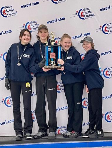 Team Gouthro won the U16 Jr Mixed Provincial Championships on the ...