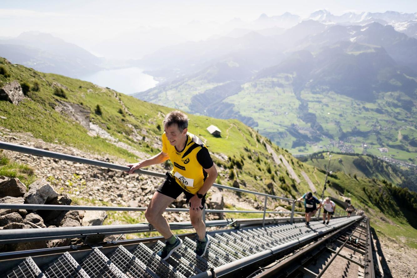 Switzerland Niesen Stairway Run | Wire | plaindealerin.com