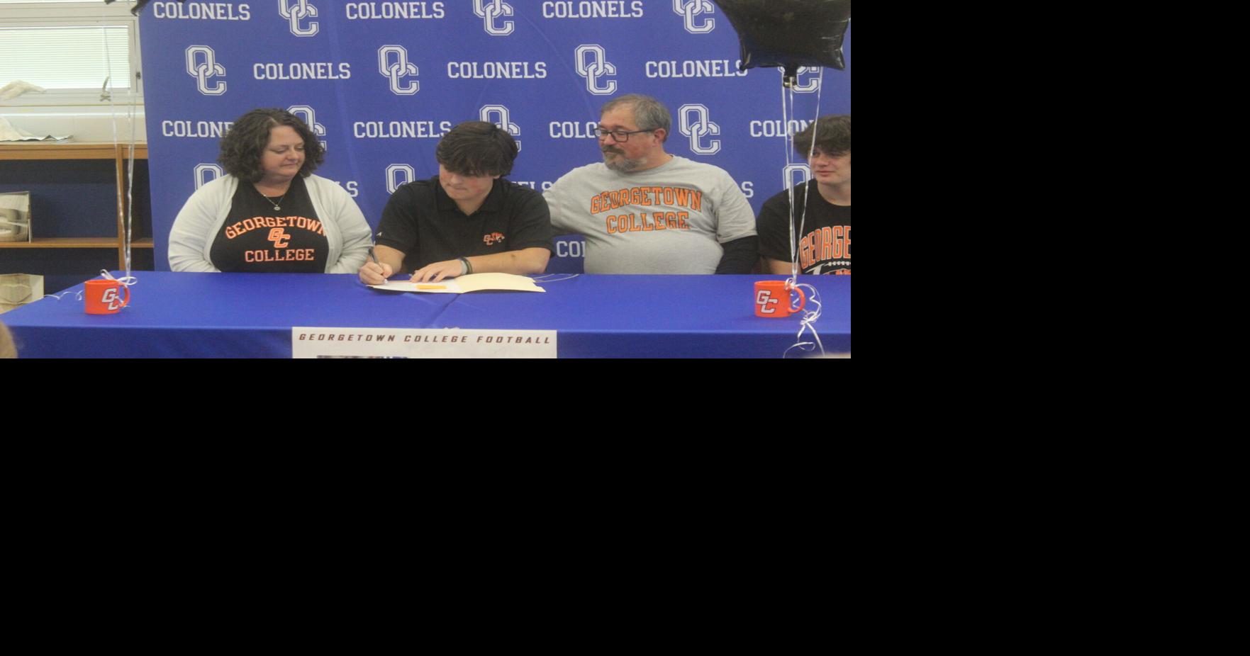 Oldham County's Luke Shatzer signs with Georgetown College | Oldham Era ...