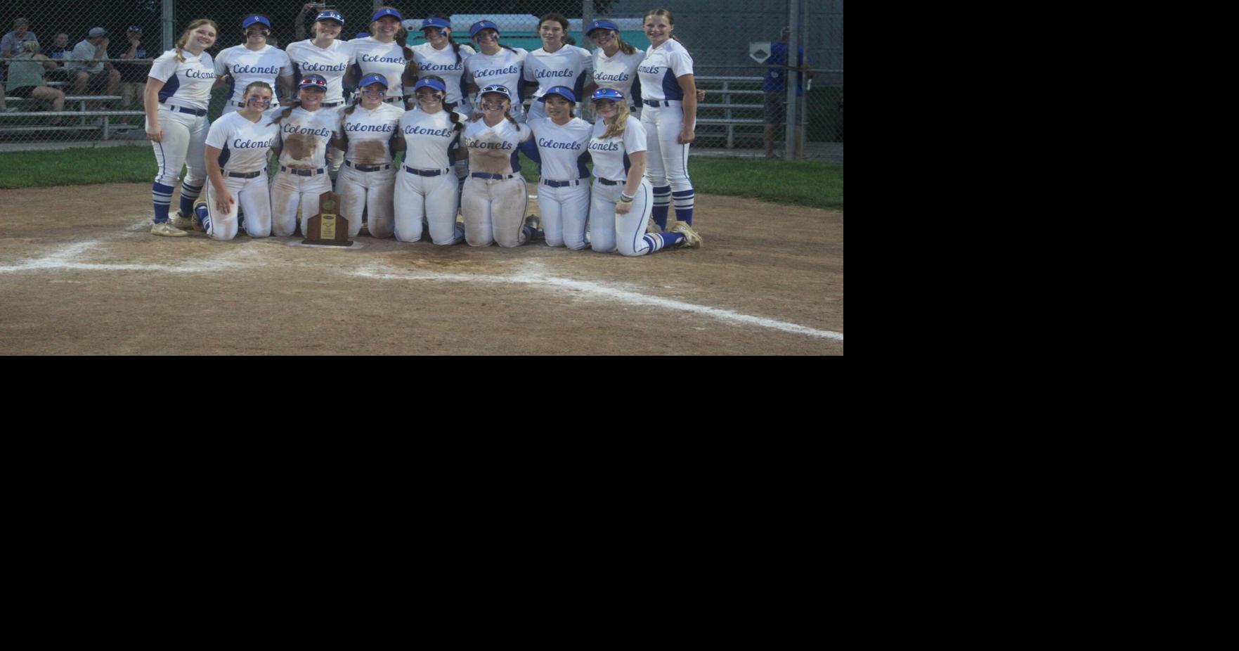 Lady Colonel Softball wins their 13th consecutive district title ...