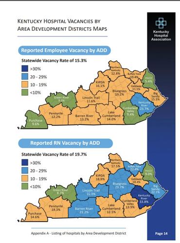 Kentucky Hospital Association survey shows state 'acute shortage' of ...