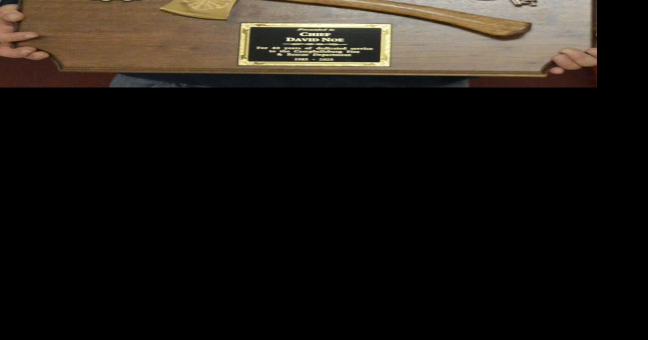 Chief David Noe: 40 years of community service with Campbellsburg Fire ...
