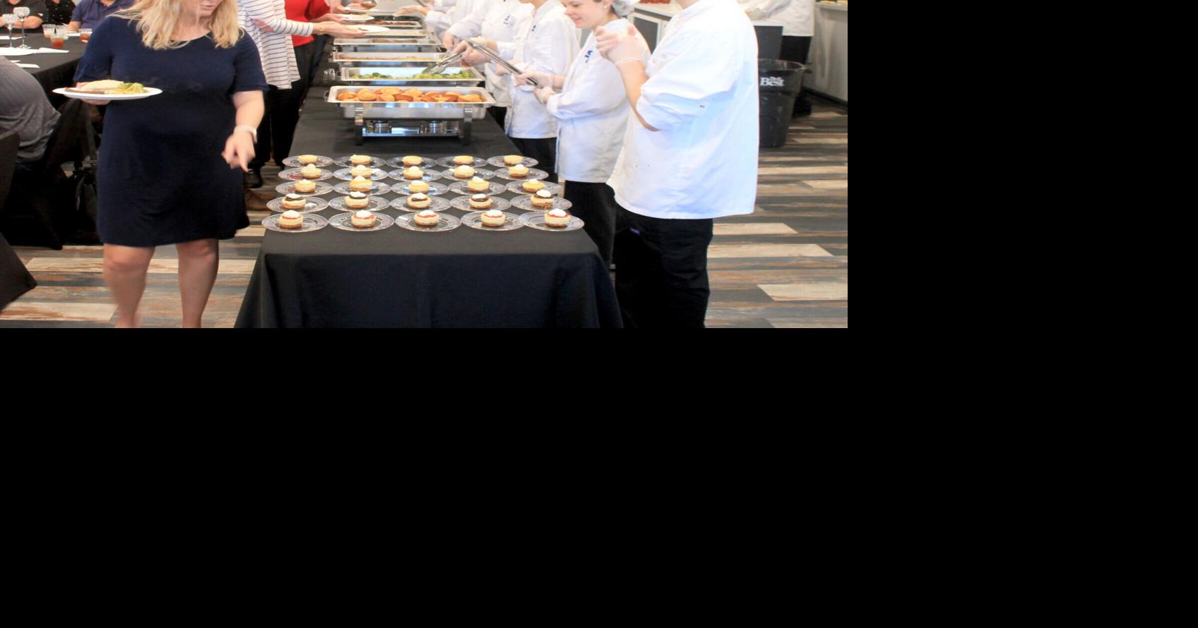 SCHS Culinary students cater chamber luncheon | Spencer Magnet | pmg ...