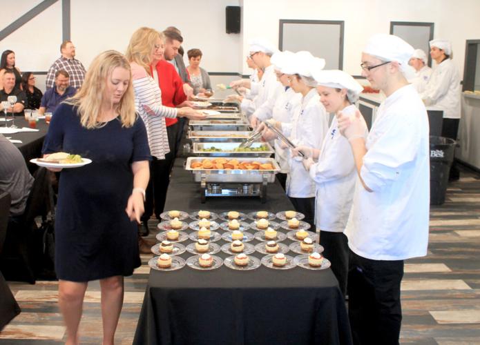 SCHS Culinary students cater chamber luncheon | Spencer Magnet | pmg ...
