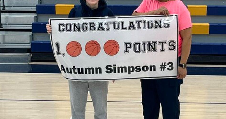 Autumn Simpson's road to 1,000 points | Sentinel News | pmg-ky1.com