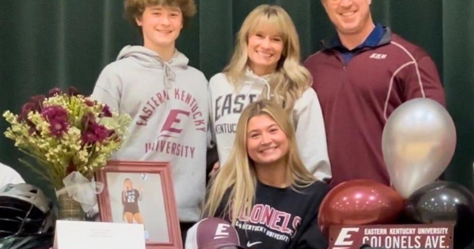 South Oldham's Emma Closurdo signs with Eastern Kentucky University ...