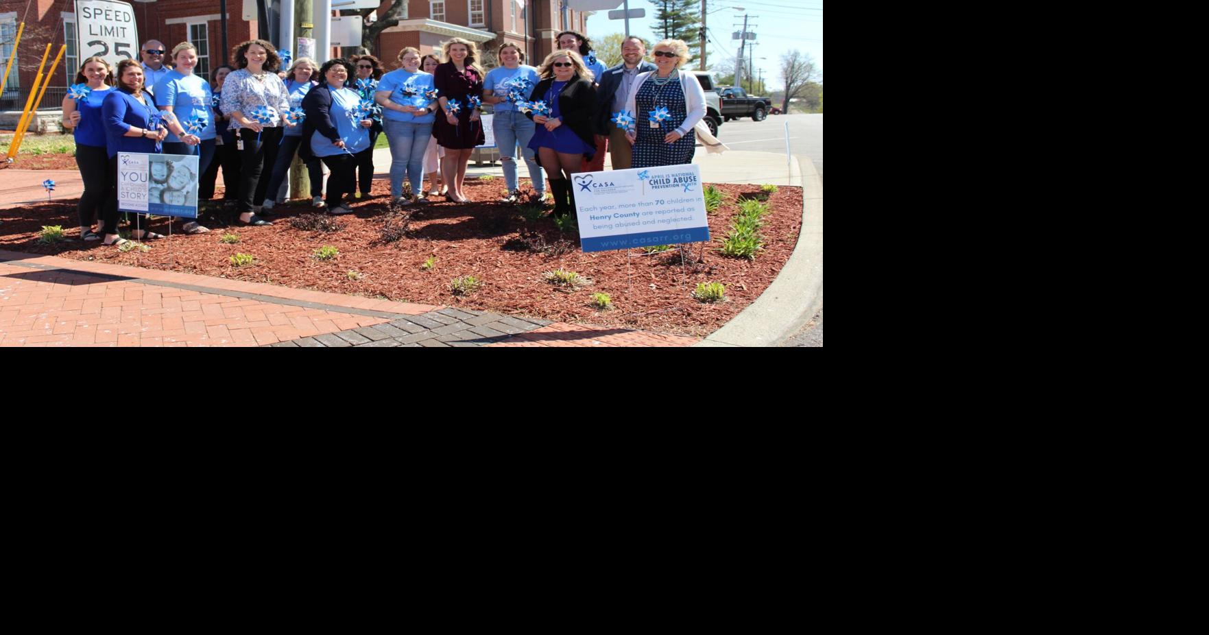 Pinwheel planting marks child abuse prevention | Henry County Local ...