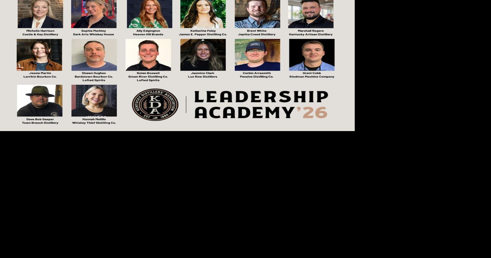 KY Distillers' Association announces 2026 Leadership Academy class ...