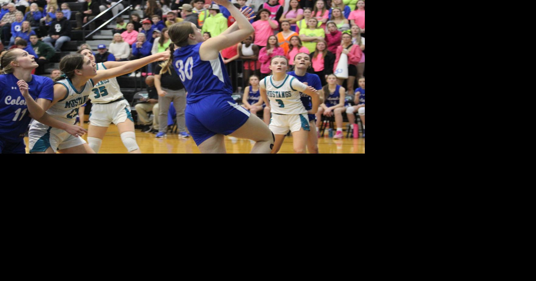 Lady Colonel basketball outlast the Lady Mustangs, snapping an 11-game ...