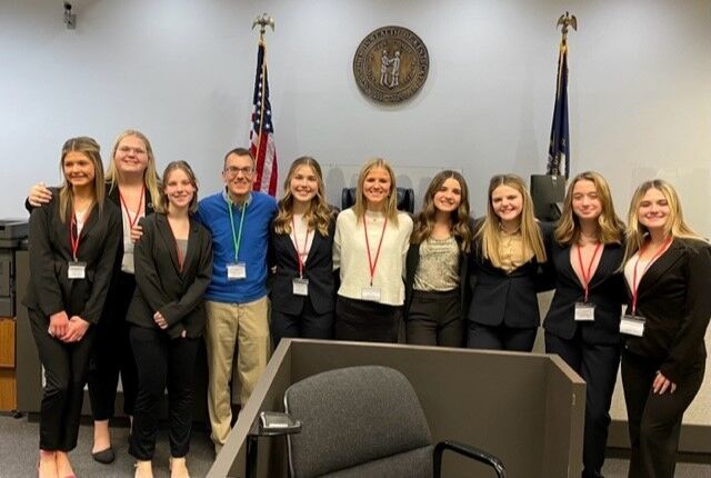 Collins High School Mock Trial Team sends two teams to state | Sentinel ...