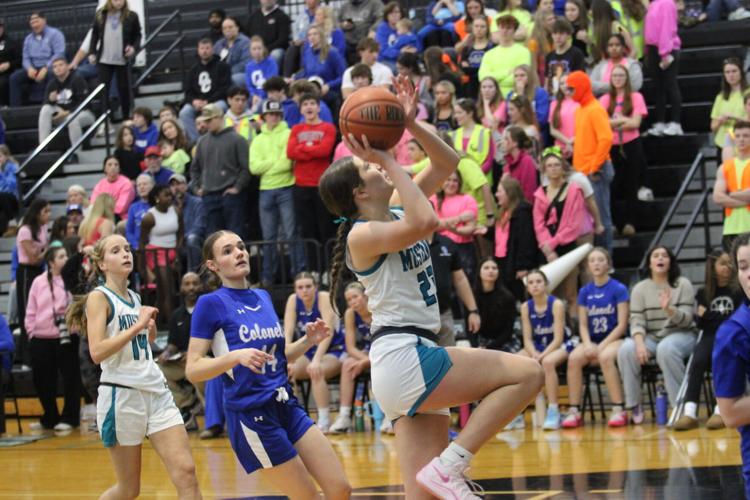Lady Colonel basketball outlast the Lady Mustangs, snapping an 11-game ...