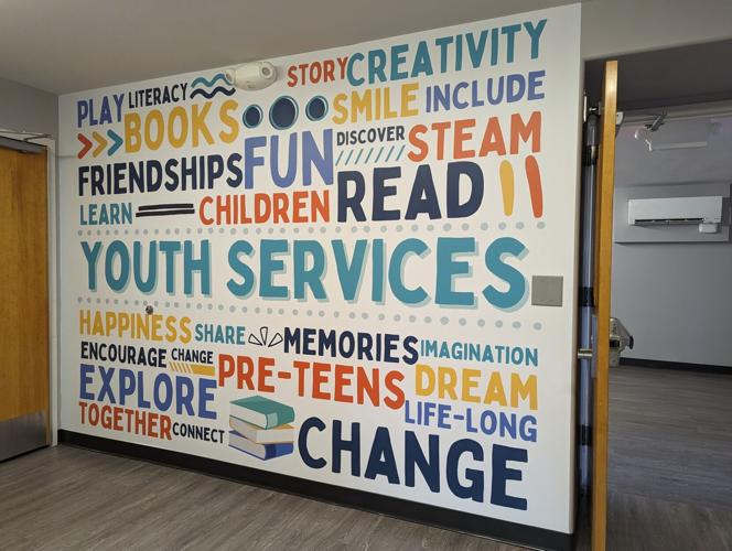 Library murals brighten hallways | Sentinel News | pmg-ky1.com