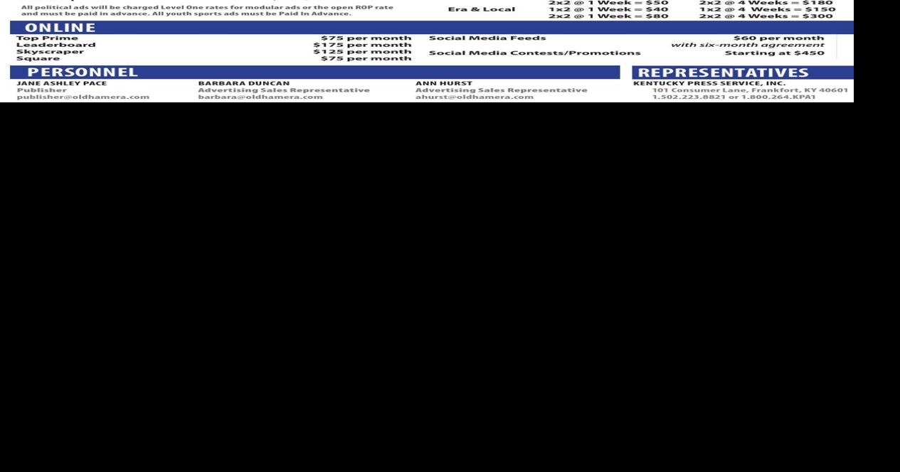 Oldham Era Rate Card | Oldham Era | pmg-ky1.com