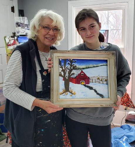 Art students complete landscape painting | News | pmg-ky1.com