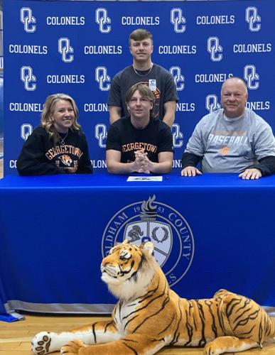 Oldham County's Logan Simpson signs with Georgetown College | Oldham ...
