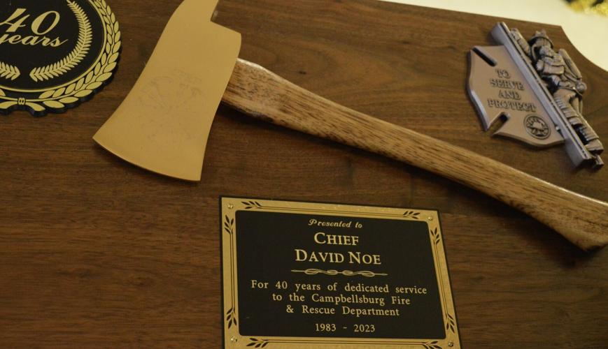 Chief David Noe: 40 years of community service with Campbellsburg Fire ...