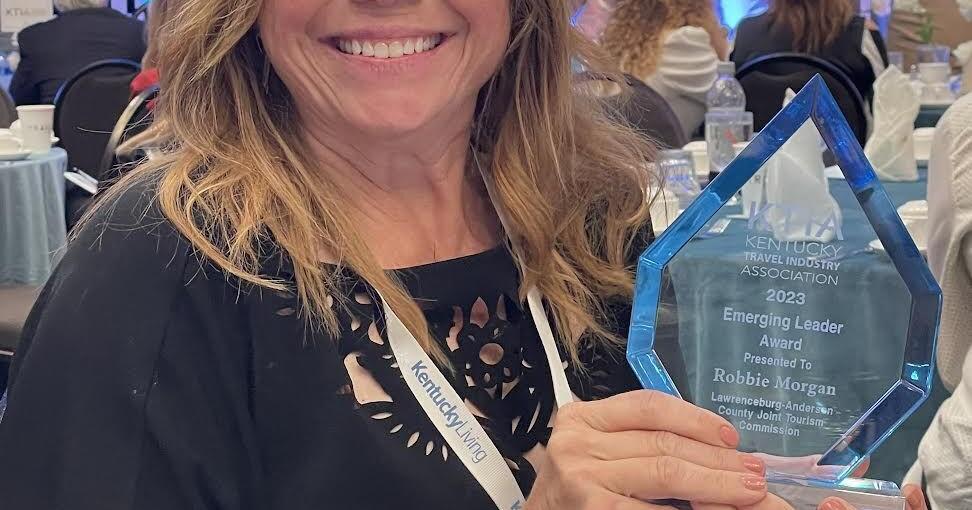 Tourism director Robbie Morgan receives Emerging Leader award | The ...