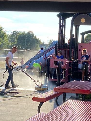 Cub Scouts clean Campbellsburg playground | Henry County Local | pmg ...