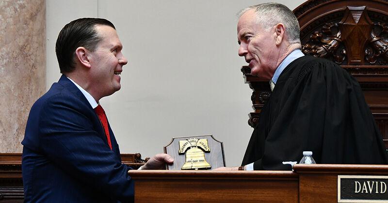Coleman receives Liberty Bell Award | Oldham Era | pmg-ky1.com