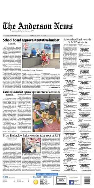 Farmer's Market opens up summer of activities | The Anderson News | pmg ...