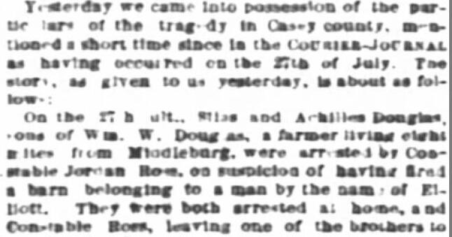 155 years later, Douglas family tragedy still unresolved | News | pmg ...