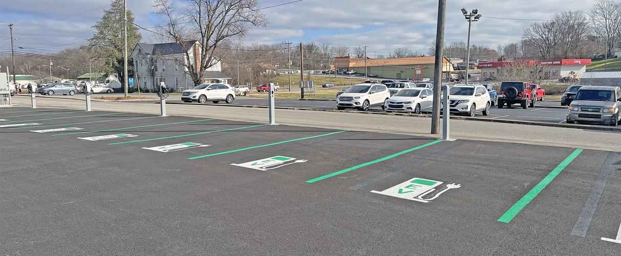 EV charging stations installed behind Main Street | News | pmg-ky2.com