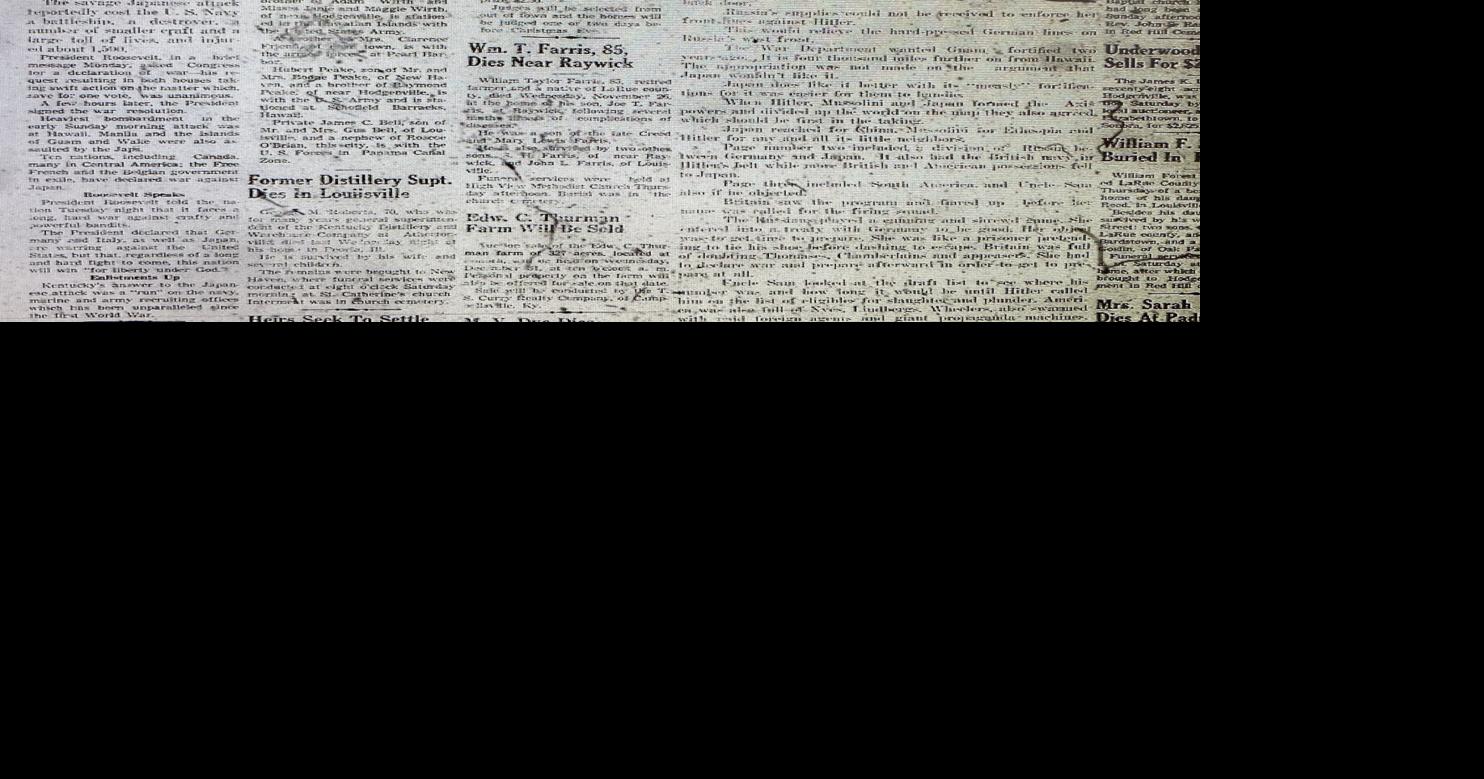 Remembering Pearl Harbor | News | pmg-ky2.com