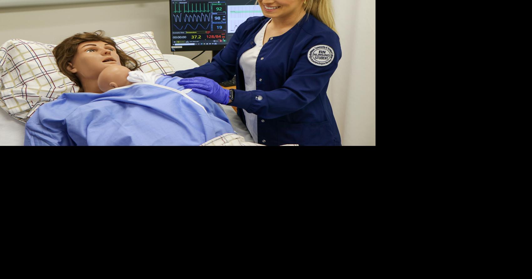 Nursing program receives state of the art labor and delivery mannequin ...