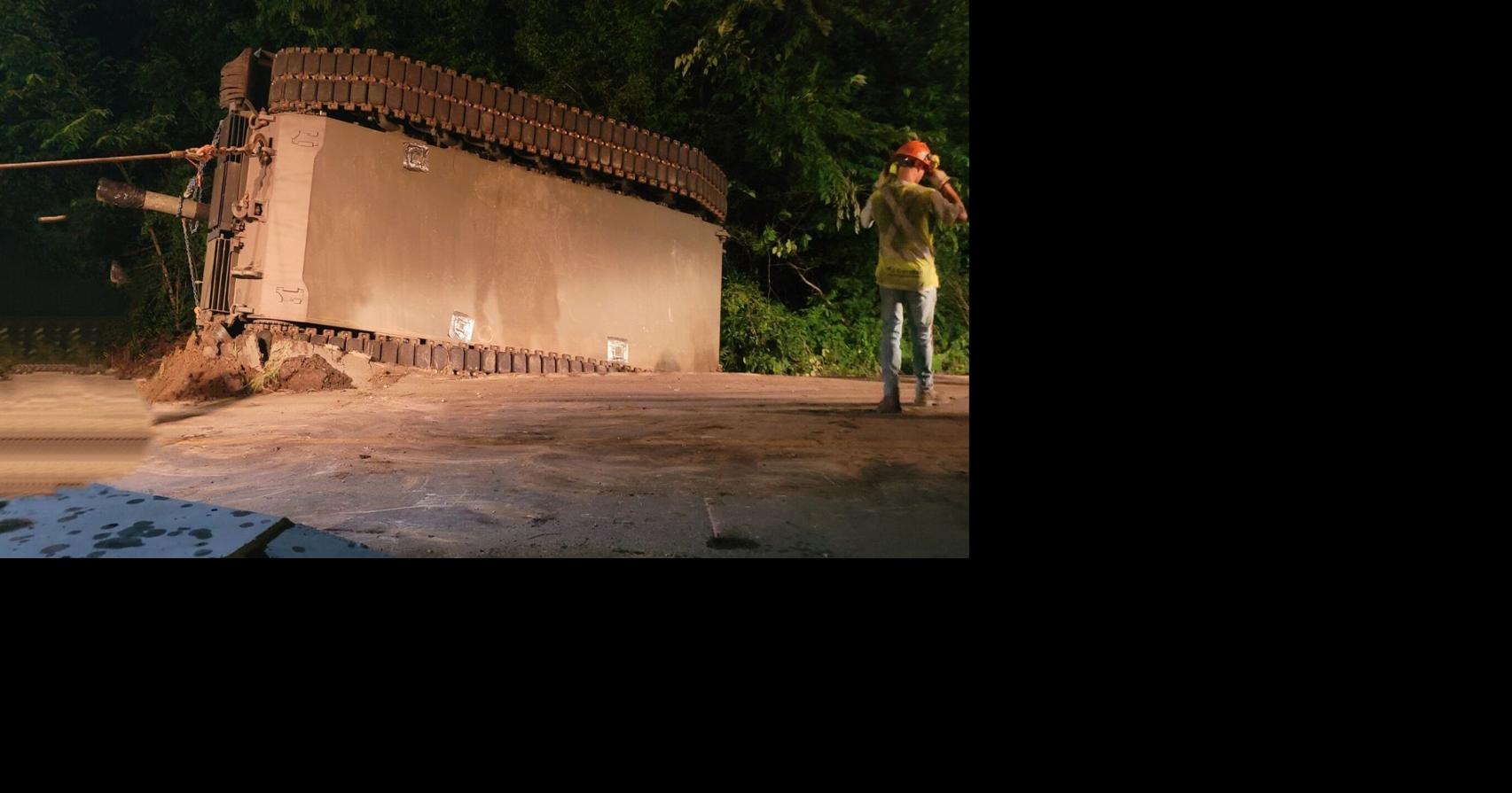 Tank turns over on Boston Road | News | pmg-ky2.com