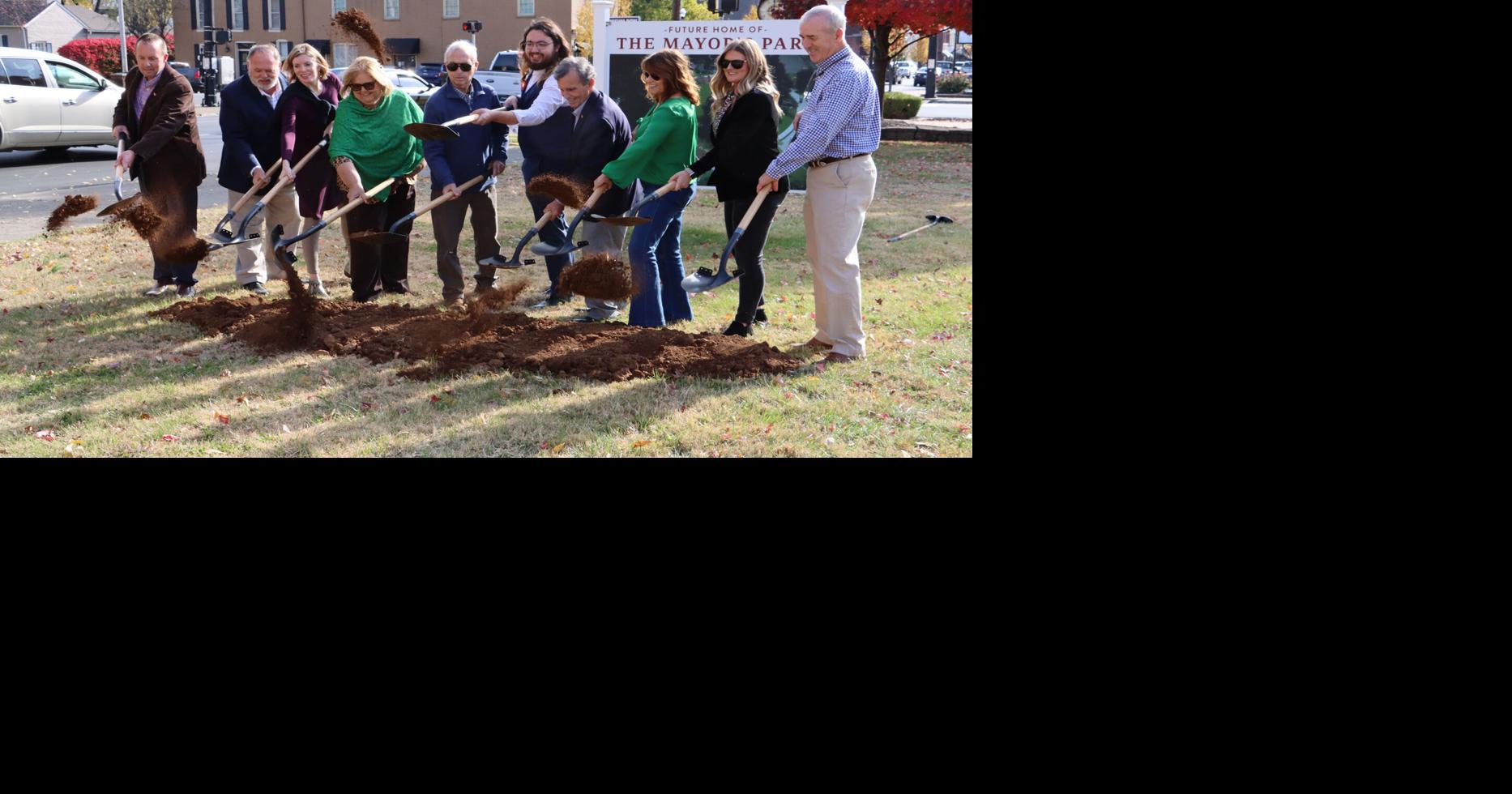 Ground Broken For Mayors Park Features Pmg