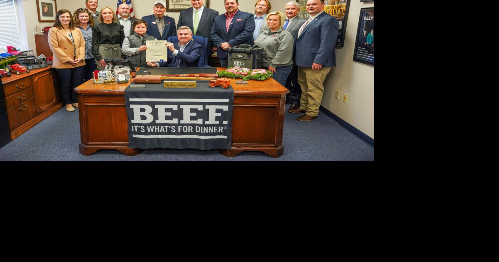 Commissioner Quarles, Kentucky cattle producers celebrate May as Beef ...