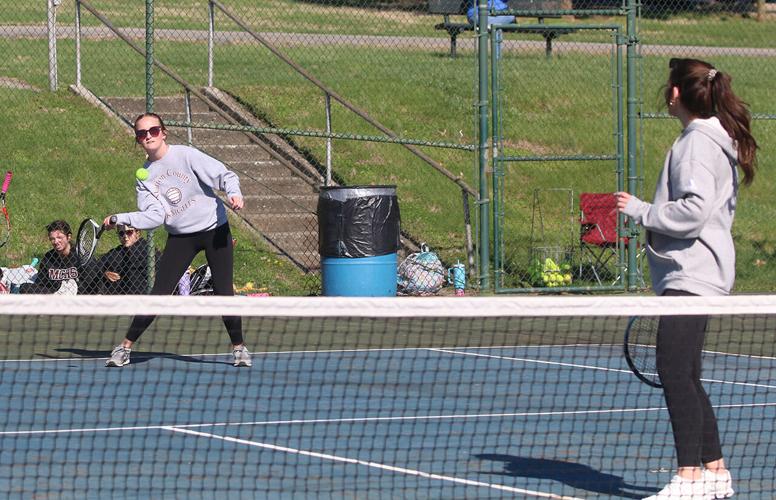 Tennis teams come out ahead despite windy weather | The Lebanon ...