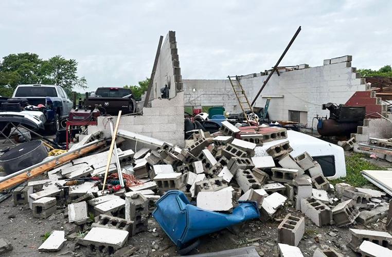 Storm leaves behind a trail of damage in Grant County | News | pmg-ky3.com