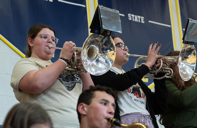 Pep band adds excitement to Grant County basketball season | Grant ...