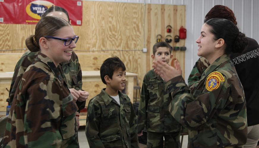 Northern Kentucky Young Marines spend drill day at Patriots Landing ...