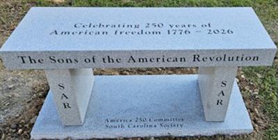 S.C. SAR to hold bench dedication, more April 19-20 | Camden | pmg-sc.com