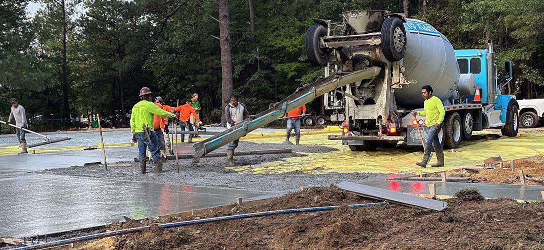 USCL pickleball courts under construction | The Lancaster News | pmg-sc.com