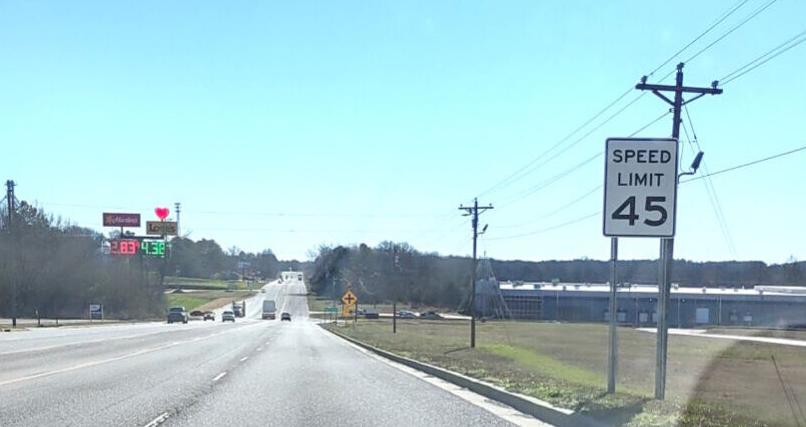 Speed limit changes on Hwy. 601 North | Progressive Journal | pmg-sc.com