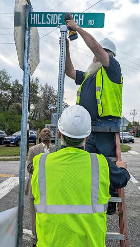 It's official: Hillside High Road sign installed | The Lancaster News ...
