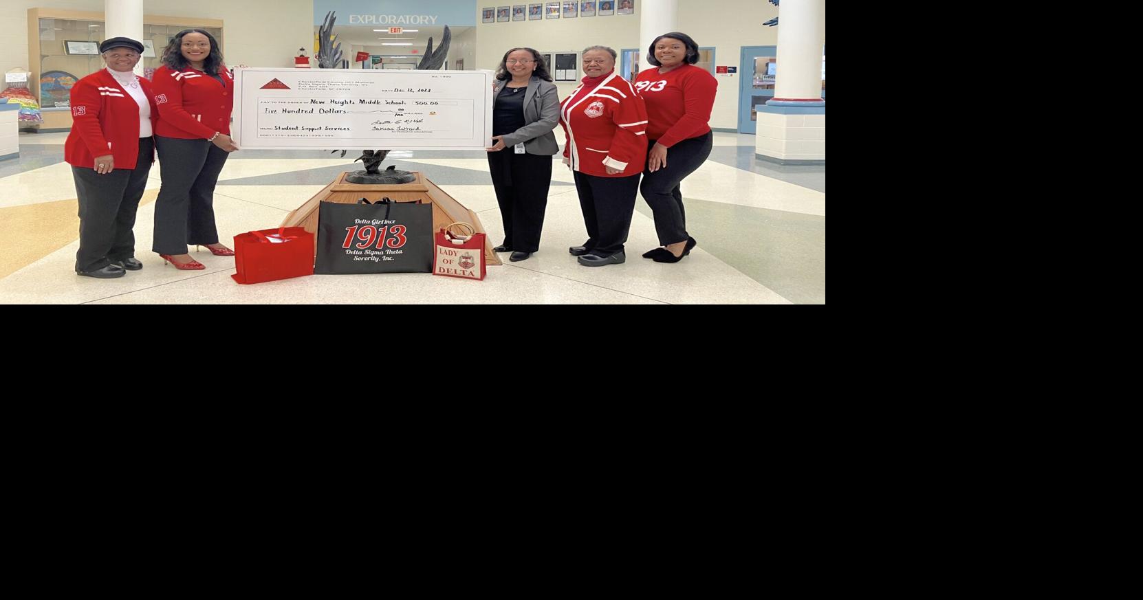 Alumnae chapter of Delta Sigma Theta partners with New Heights Middle ...