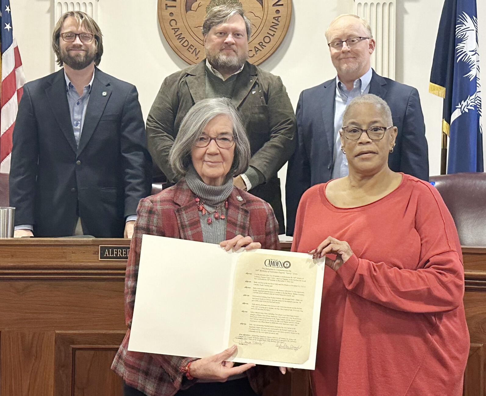 City council recognizes Doby’s 100th birthday | Camden | pmg-sc.com