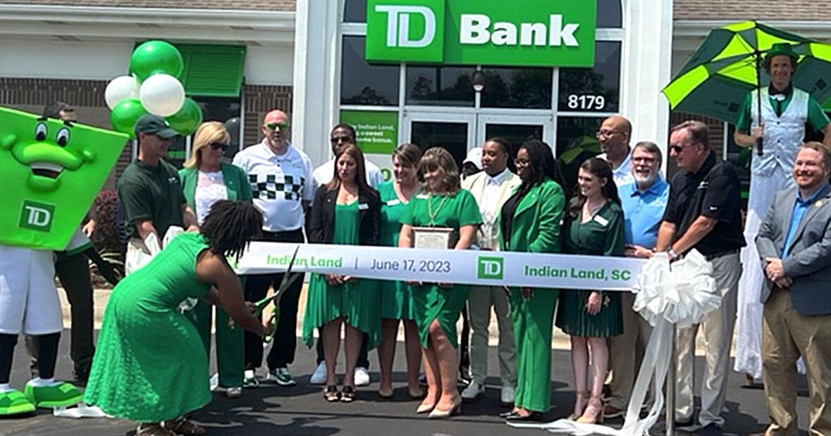 TD Bank reopens in Indian Land | The Lancaster News | pmg-sc.com