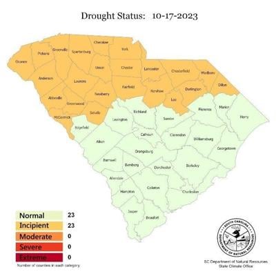 SC Drought Response Committee reports mild drought throughout northern ...