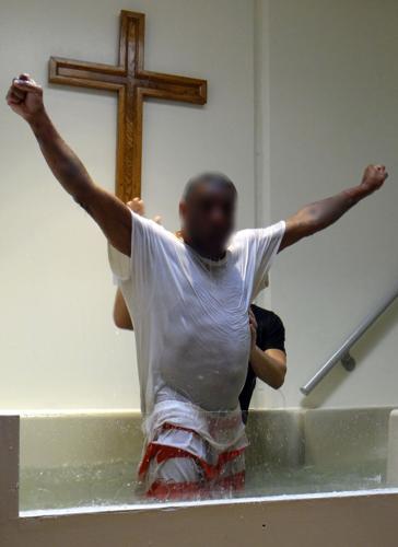 Finding new life 38 inmates baptized at Kershaw prison | The Lancaster ...