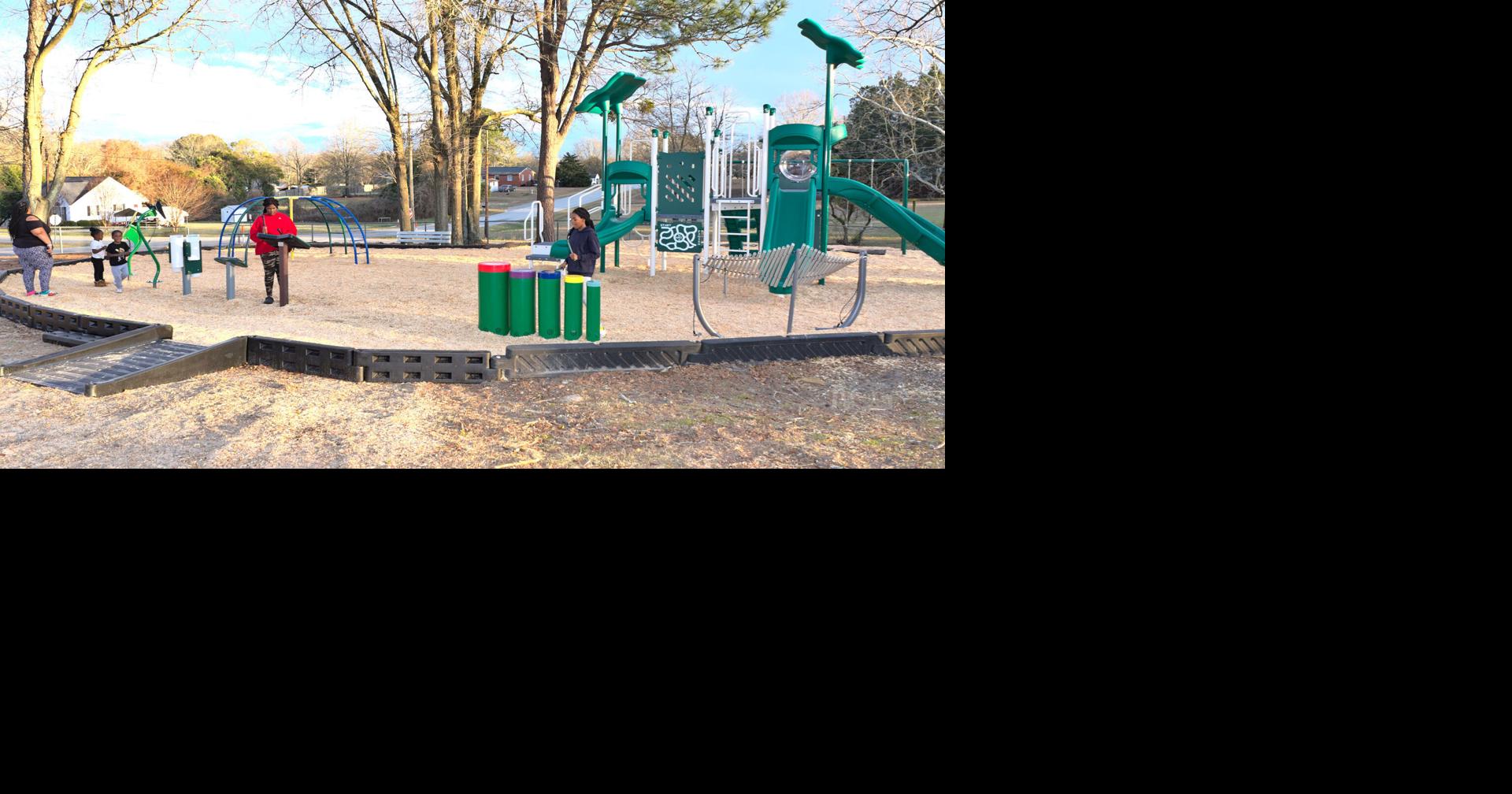 New playground equipment installed at Moore Park | Progressive Journal ...