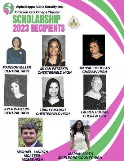 Omicron Zeta Omega Chapter awards scholarships | Progressive Journal ...