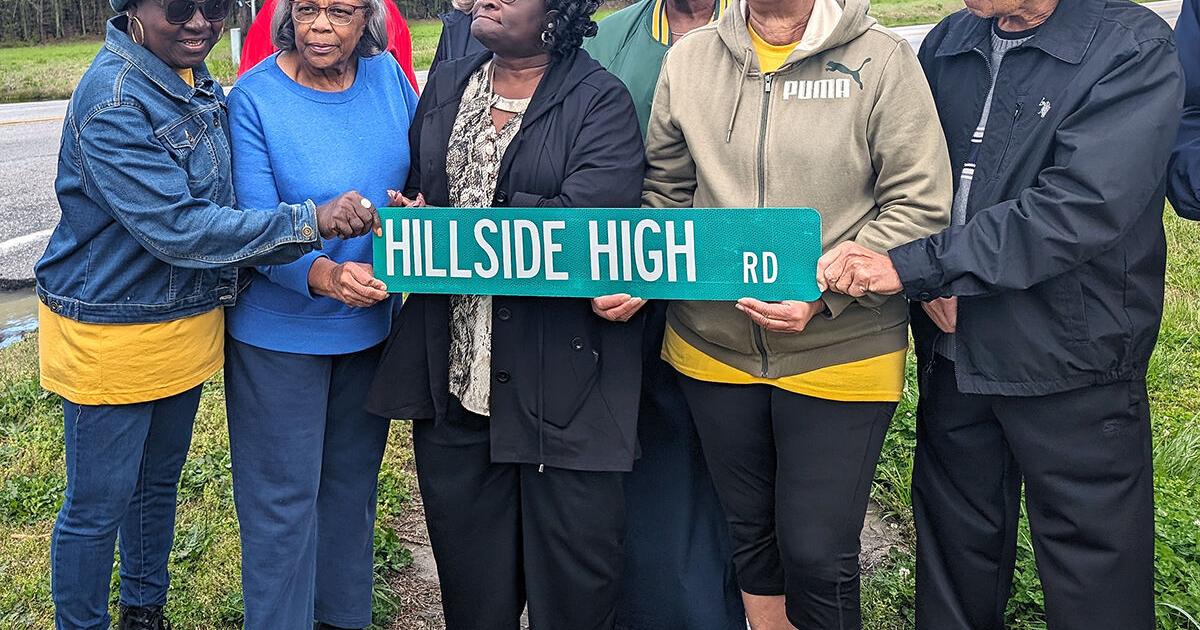 It's official: Hillside High Road sign installed | The Lancaster News ...